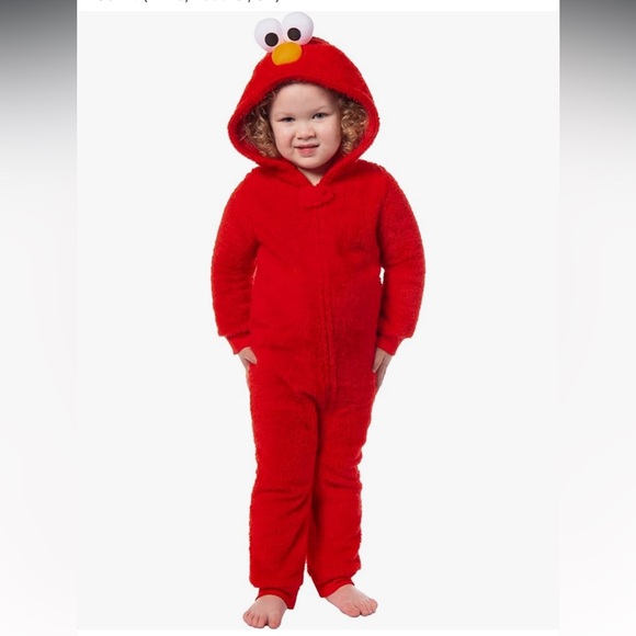 Costumes | Sesame Street Elmo Unisex Costume | Poshmark